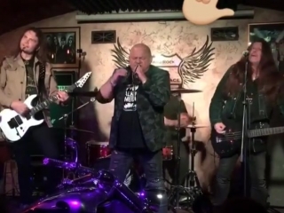 April 20, 2018 - Udo and his band U.D.O. at Rock Bar The Right Place ...